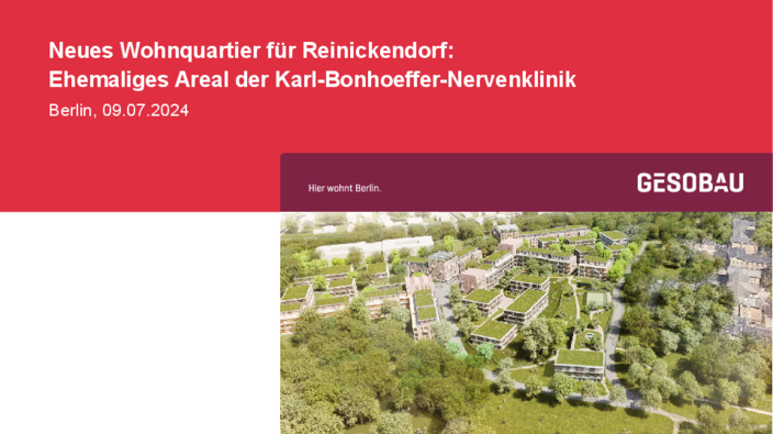 Karl-Bonhoeffer-Nervenklinik | GESOBAU